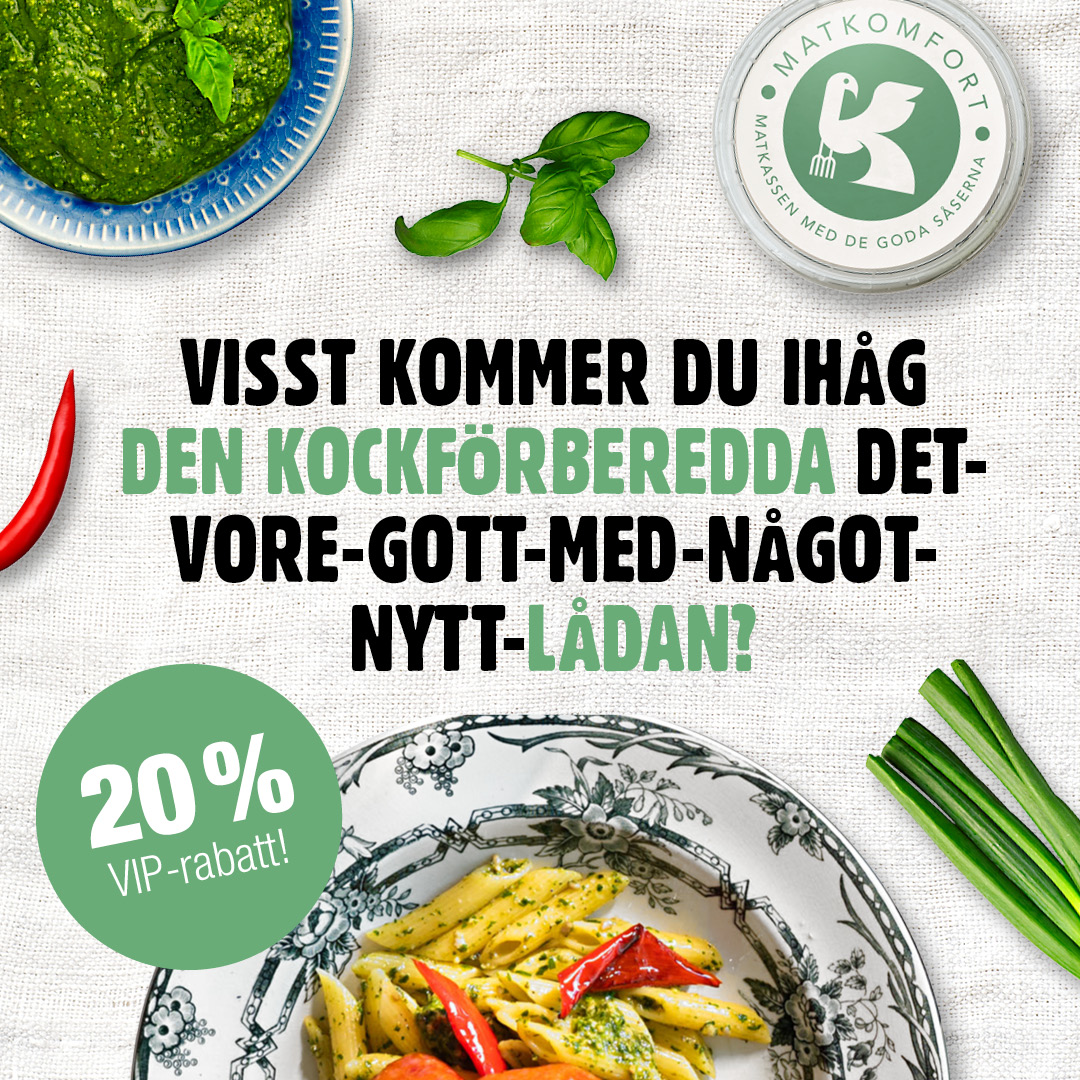 Välkommen tillbaka! — Matkomfort